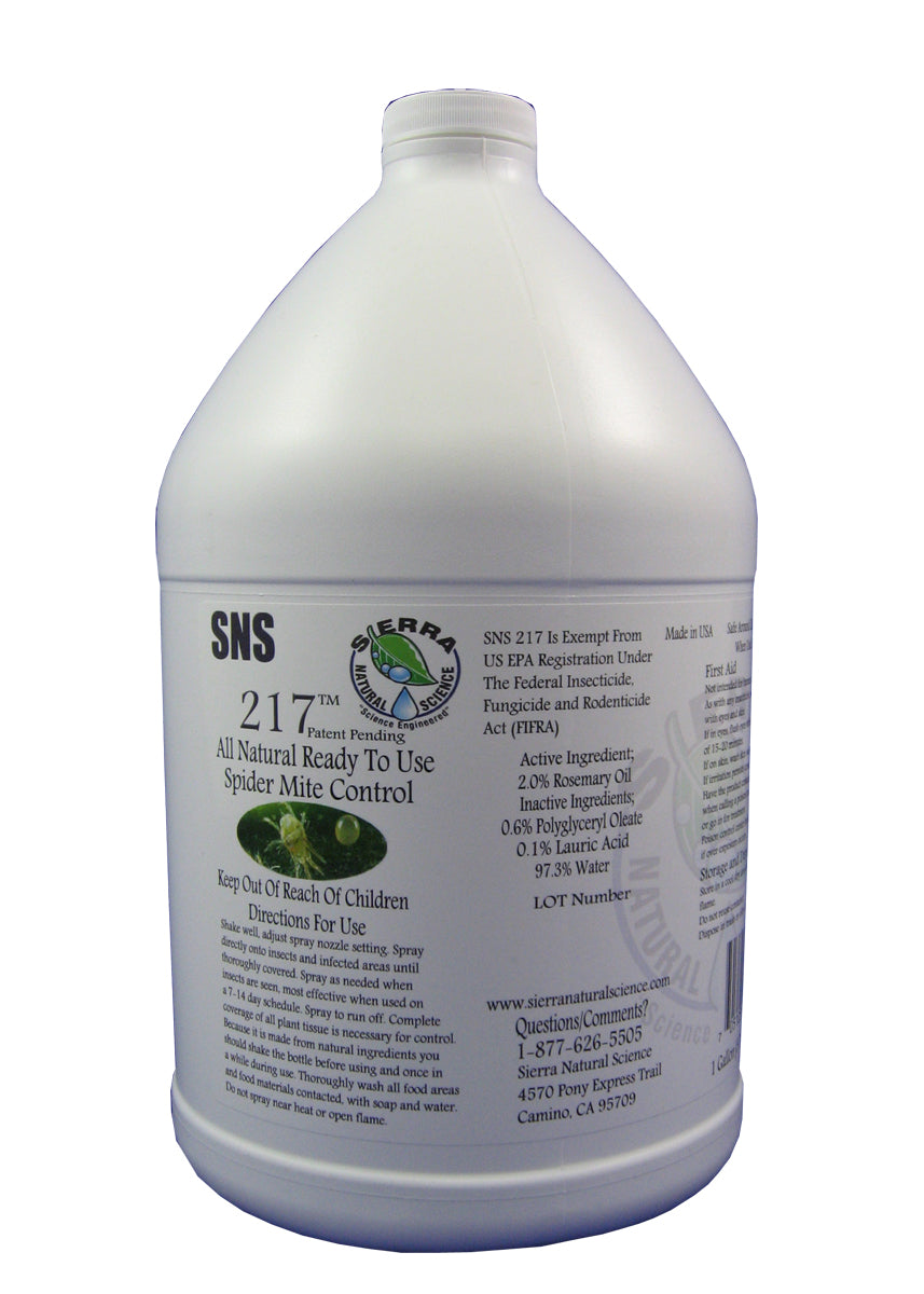 SNS - 217C Spider Mite Control (1 Gal) | Green Fox Supply